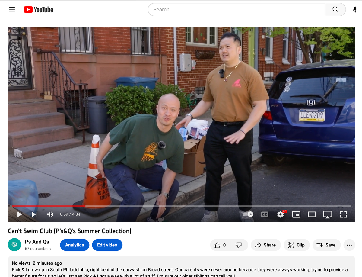 What Rick & Ky Did As Kids. – P's & Q's